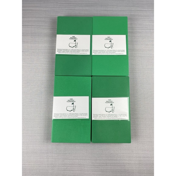 Masters | Media | Vintage Pga Masters Vhs Lot Of 4 Augusta Golf 9961999 ...